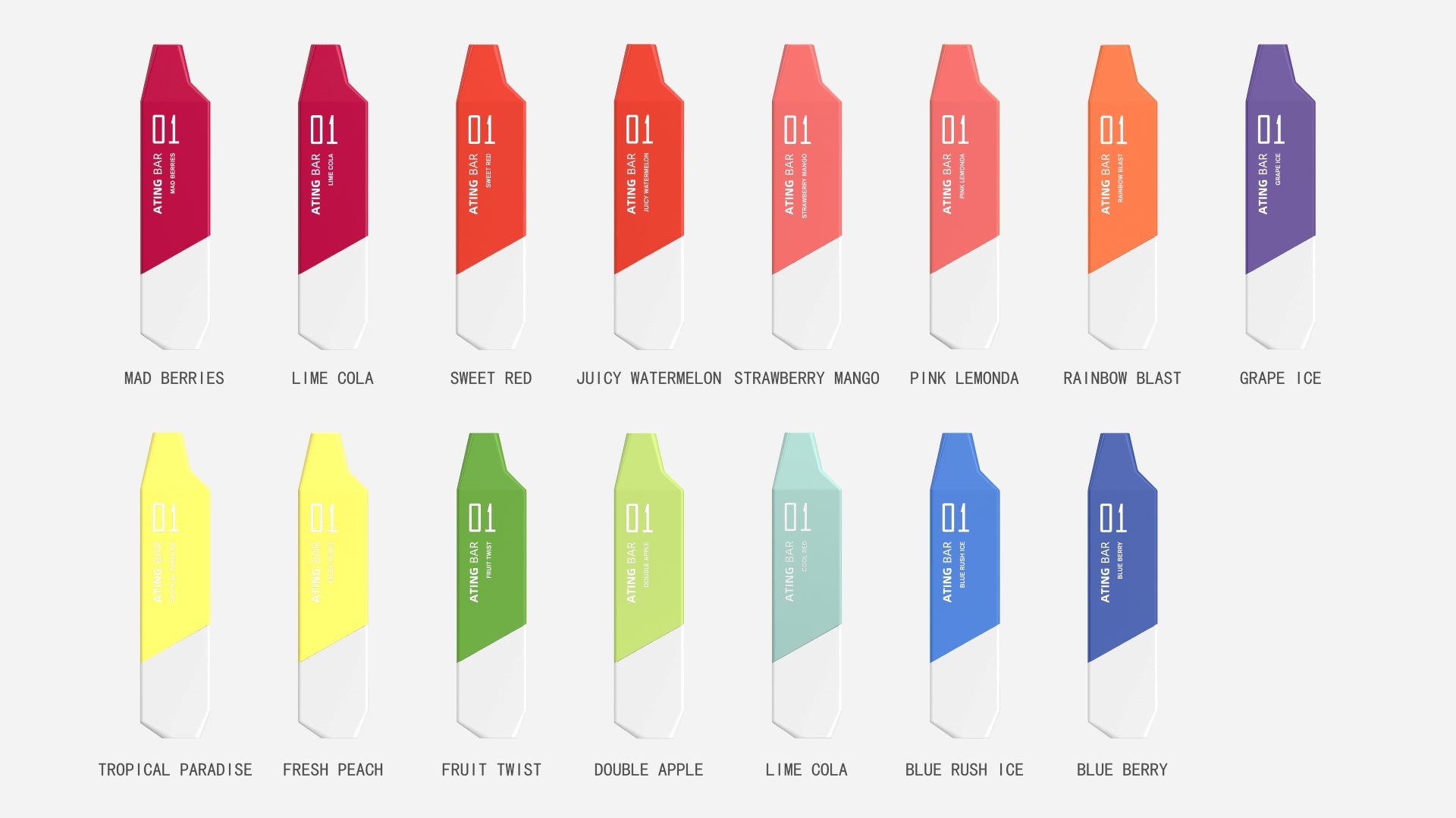 Atingbar AT01 Closed Vape Pod Kit: Unique Fashion Design for Stylish Vaping