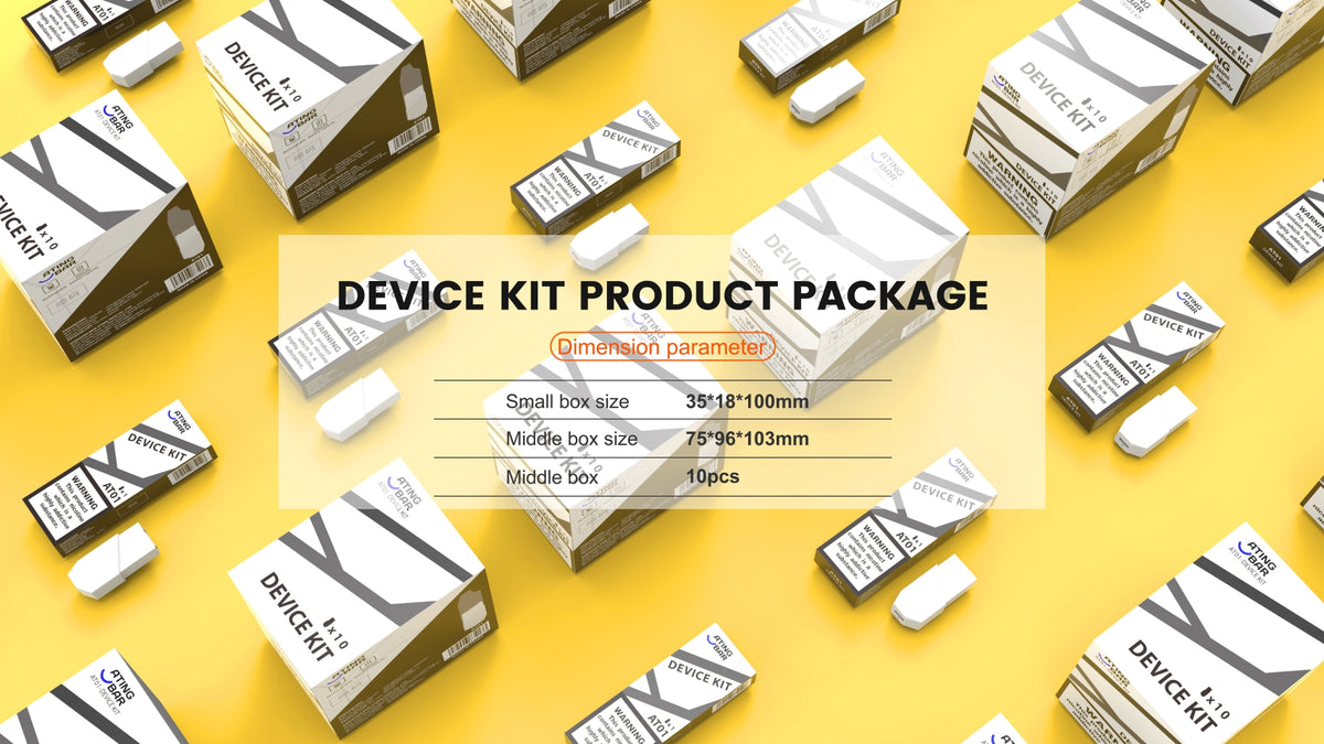 Atingbar AT01 Closed Vape Pod Kit: Unique Fashion Design for Stylish Vaping