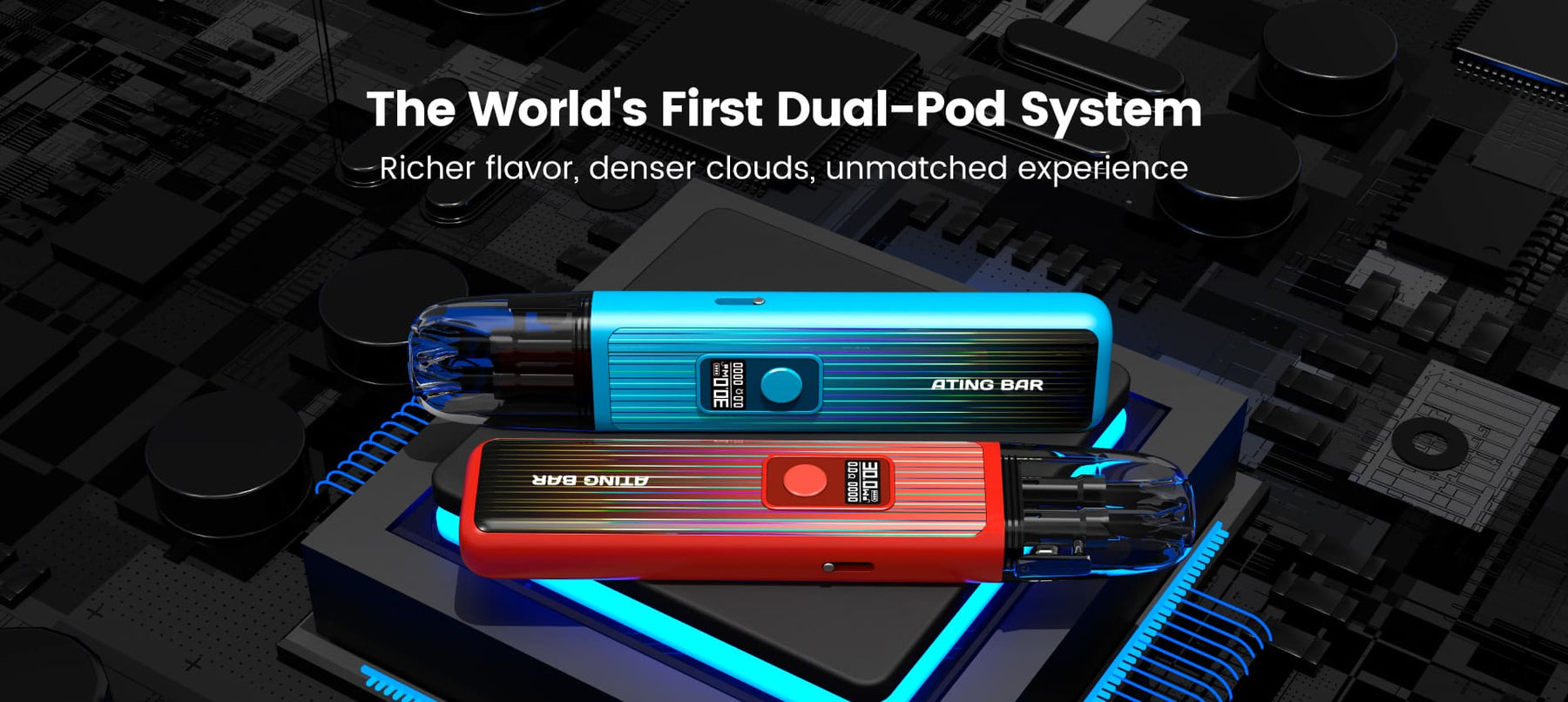 Atingbar Explorer G2:The World's First Dual-Pod System