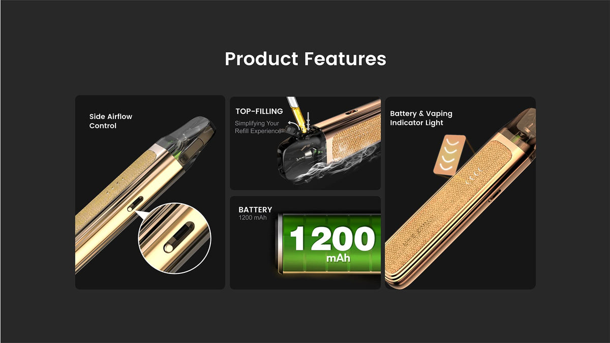 Atingbar Explorer G1: Luxury Meets Playful Style in a Refillable Pod Kit.