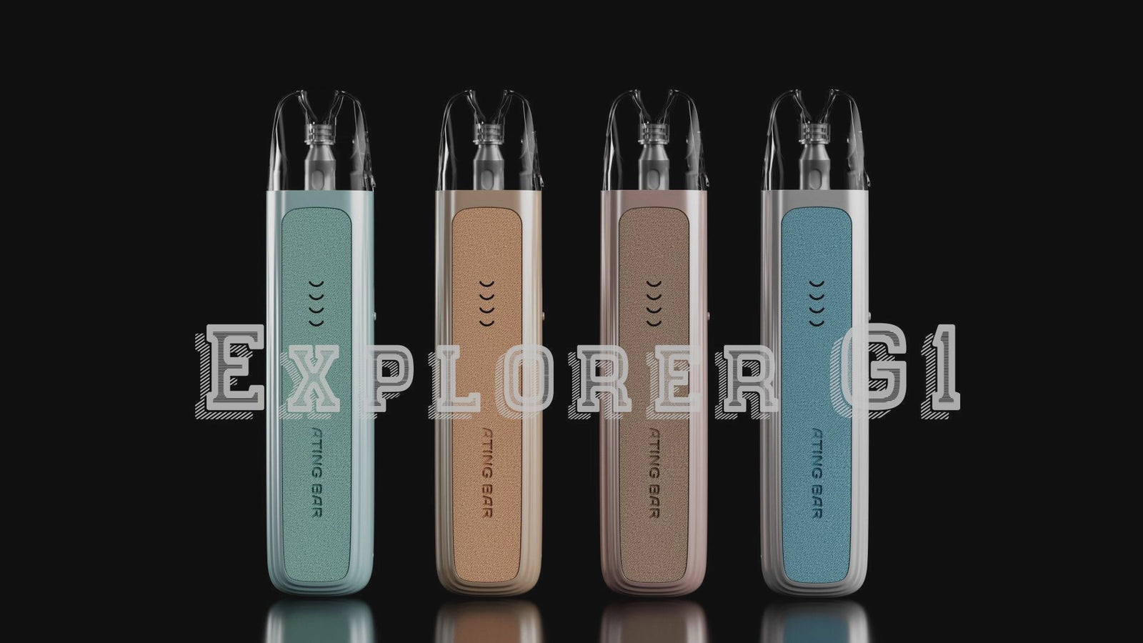 Atingbar Explorer G1: Luxury Meets Playful Style in a Refillable Pod Kit.
